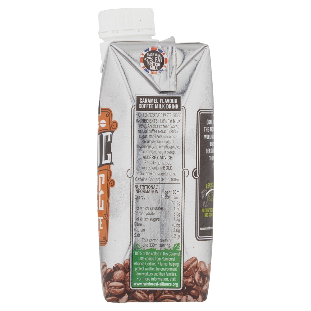 Arctic Coffee Caramel Latte 330ml - Arctic Iced Coffee