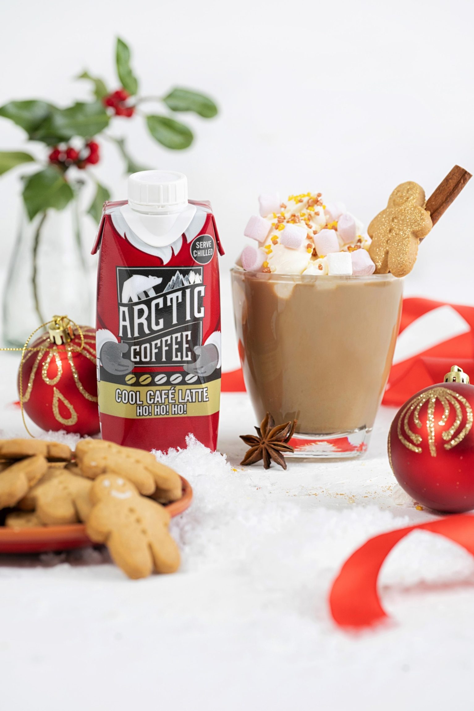 Ginger Spiced Cafe Latte - Arctic Iced Coffee